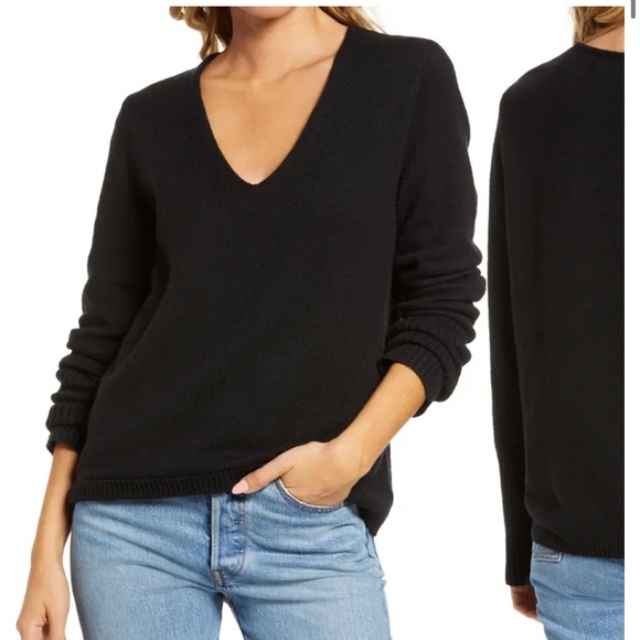 Treasure And Bond Sweaters Treasure Bond Black Sweater Poshmark